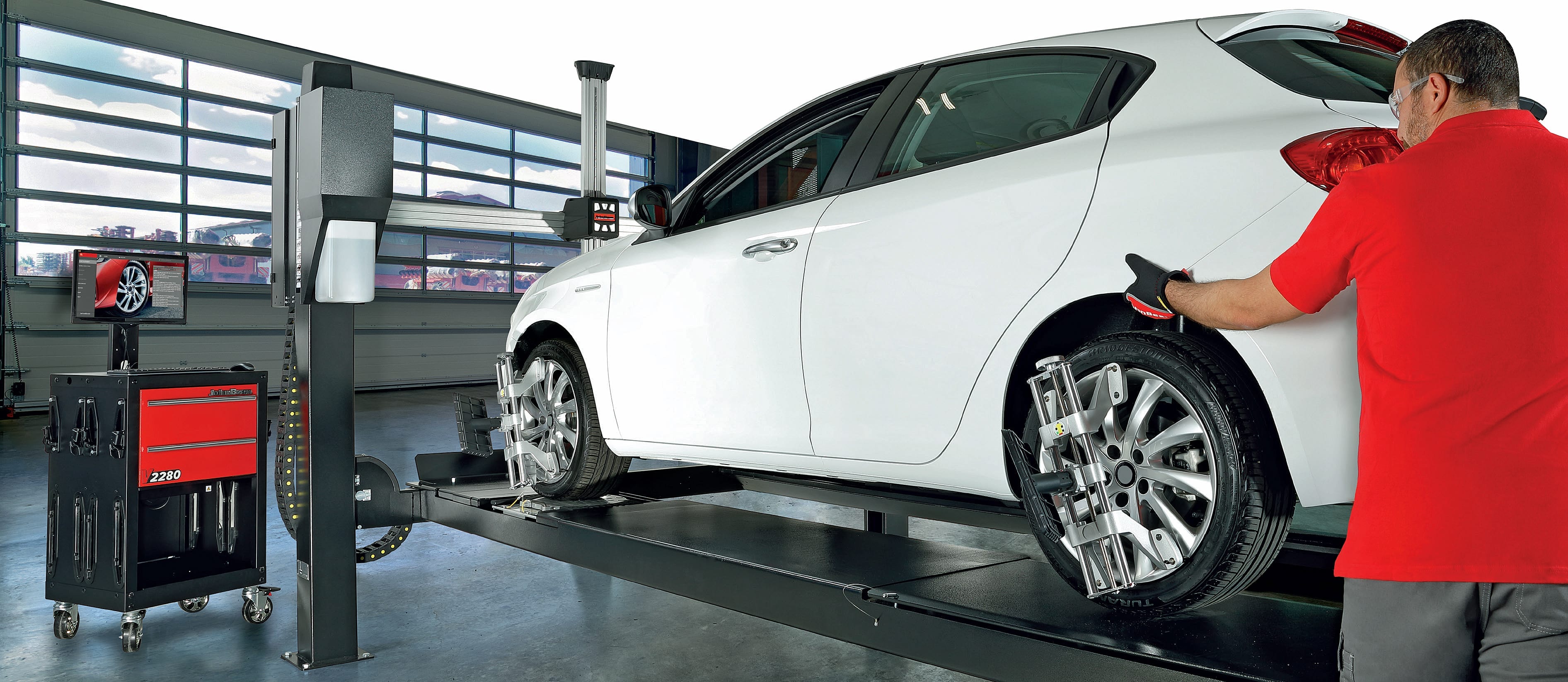 Get Core Features Fast With The New John Bean V2280 Wheel Aligner ...